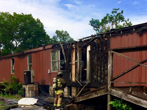 Trailer House Fire – Sheldon Community Fire & Rescue